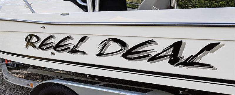 Totally Cool Boat Lettering. Do It Yourself Lettering. – Pontoon Depot